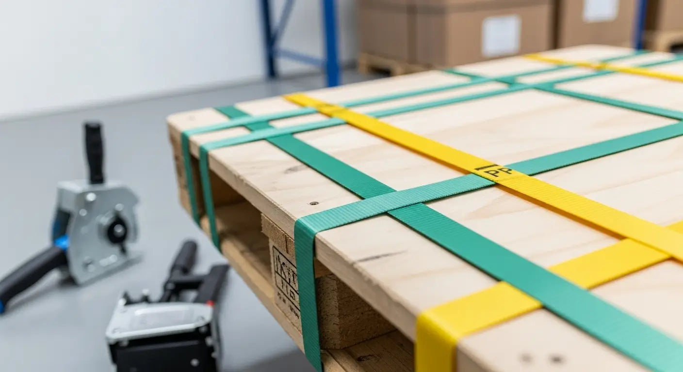 Pallet Strapping | High-Quality Straps for Industrial & Warehouse Use ...