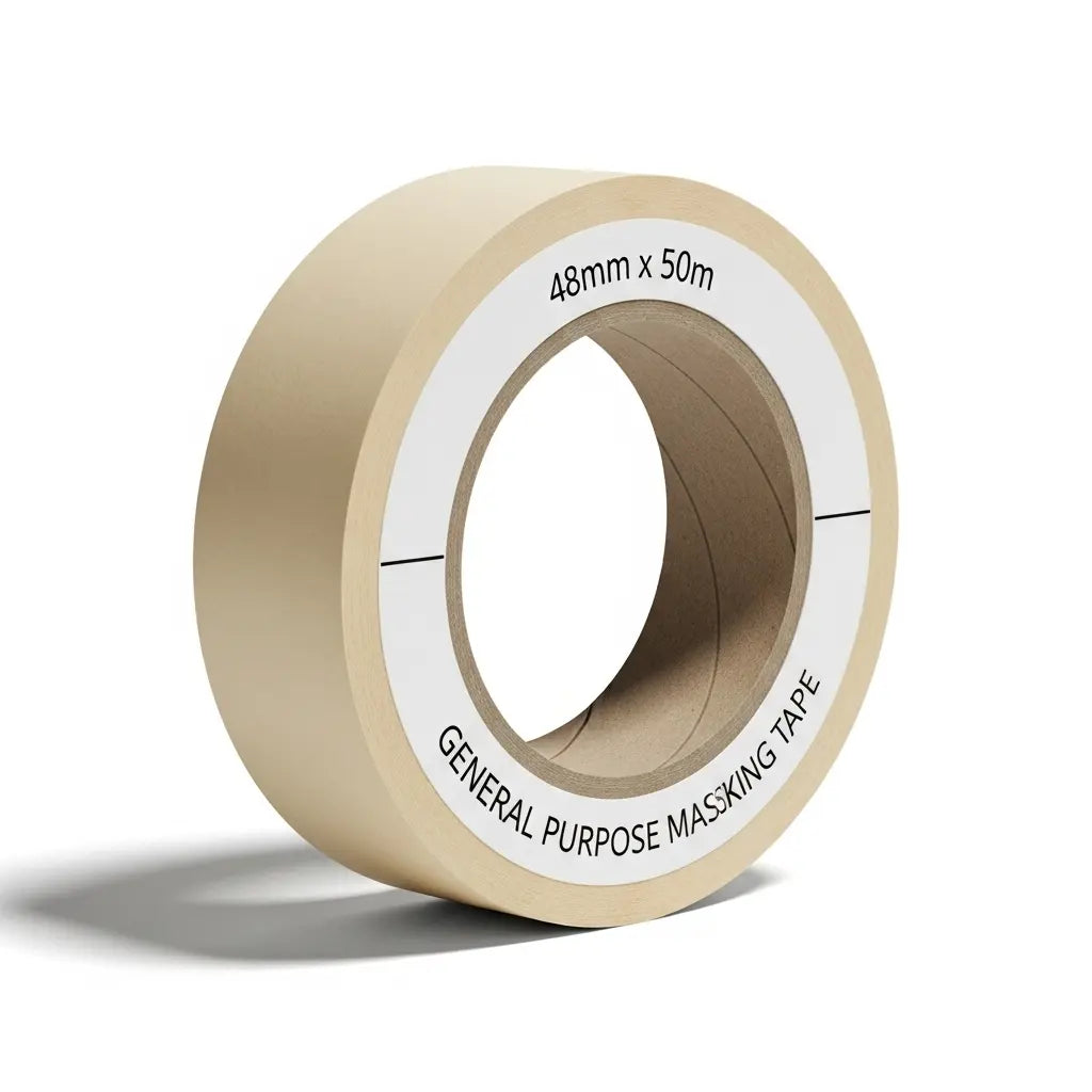 48mm x 50m General Purpose Masking Tape (Bulk Pack) – Mcpack